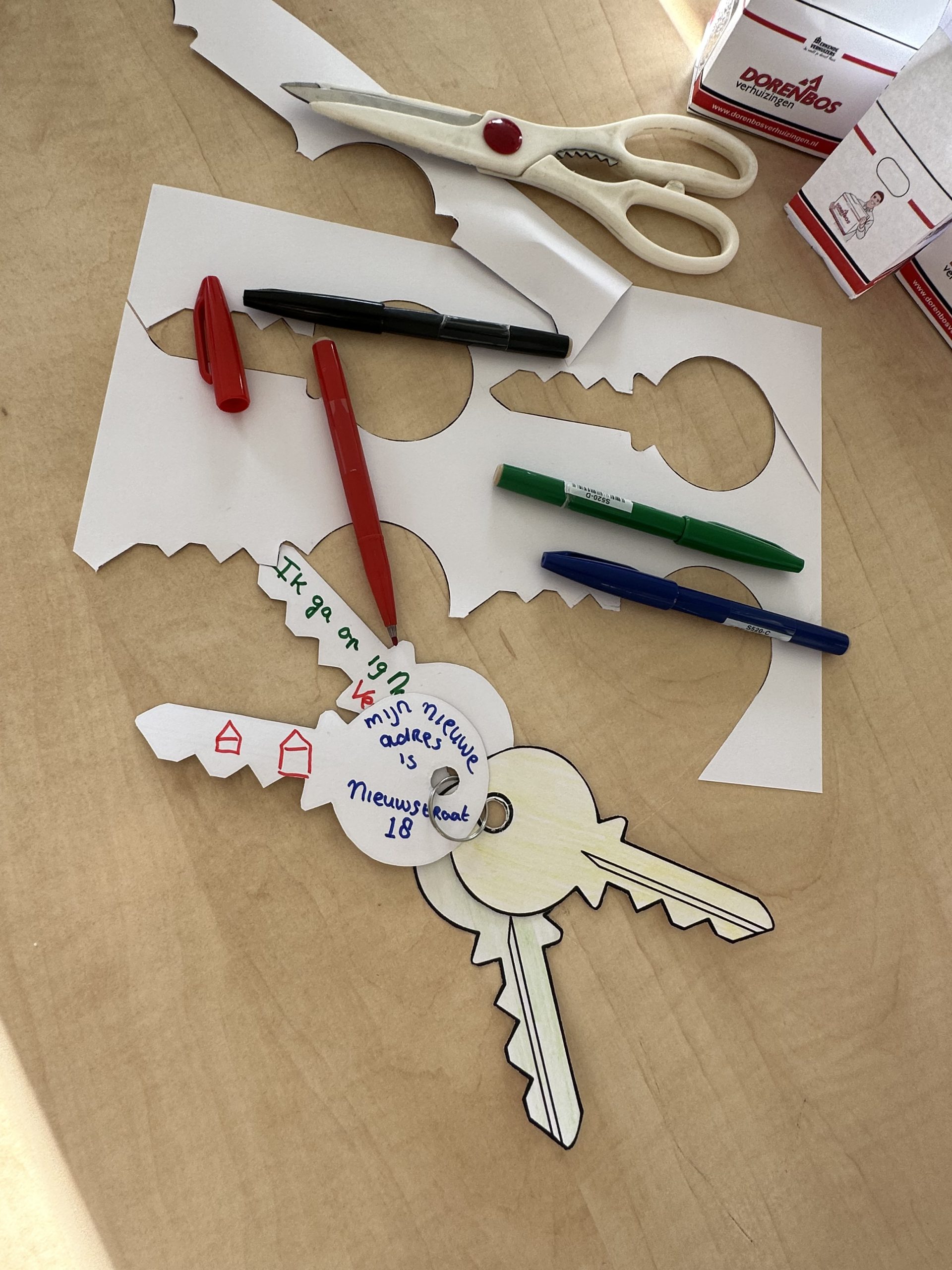 Stuur een verhuisbericht en maak je eigen verhuiskaartjes
