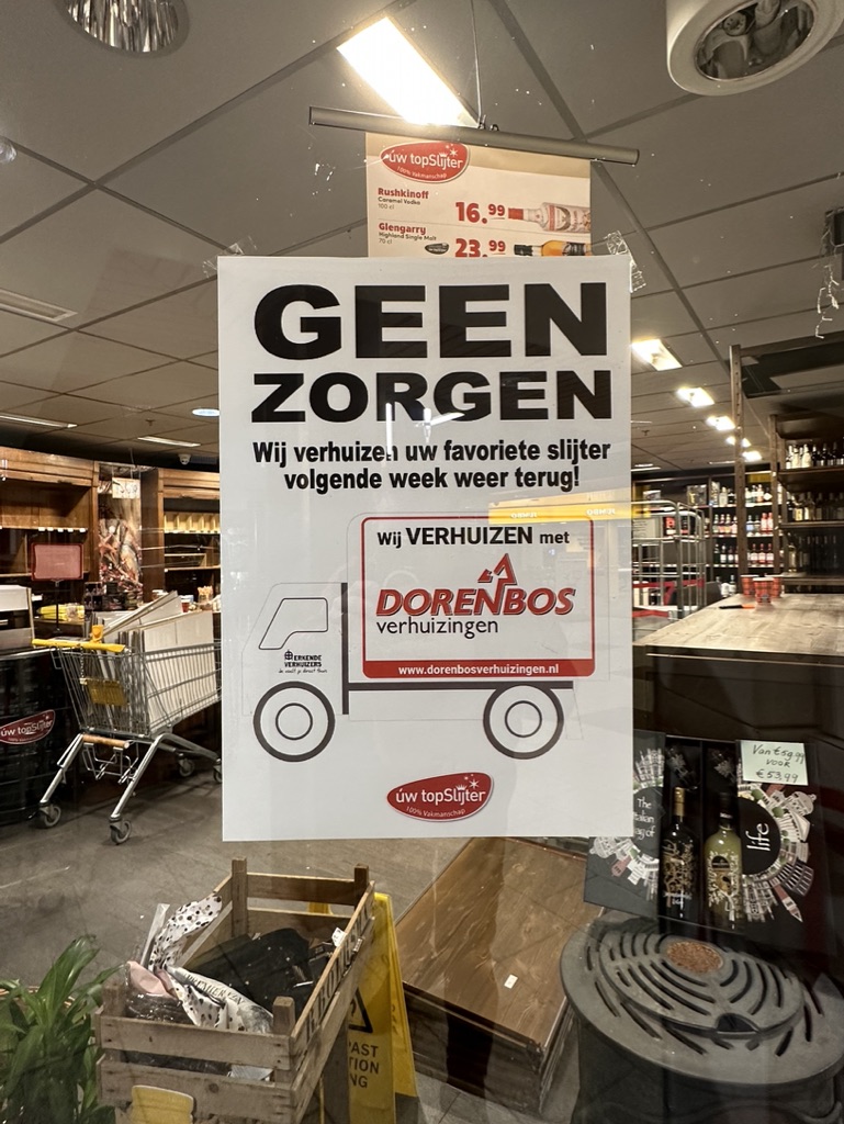 7.000 flessen wijn en sterke drank van Livia uw Topslijter naar opslag